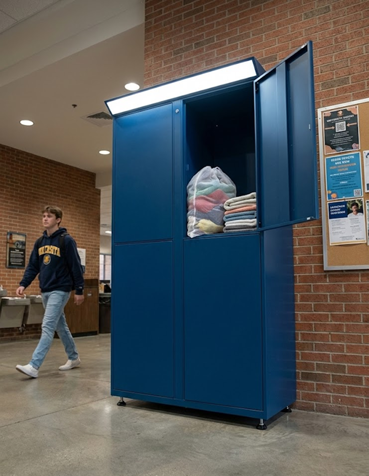 Laundry Lockers for Wash Dry Fold Services | Contactless Pickup ...